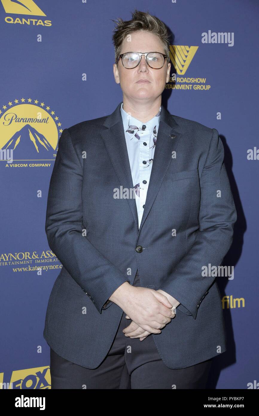 Los Angeles, CA, USA. 24th Oct, 2018. Hannah Gadsby at arrivals for ...