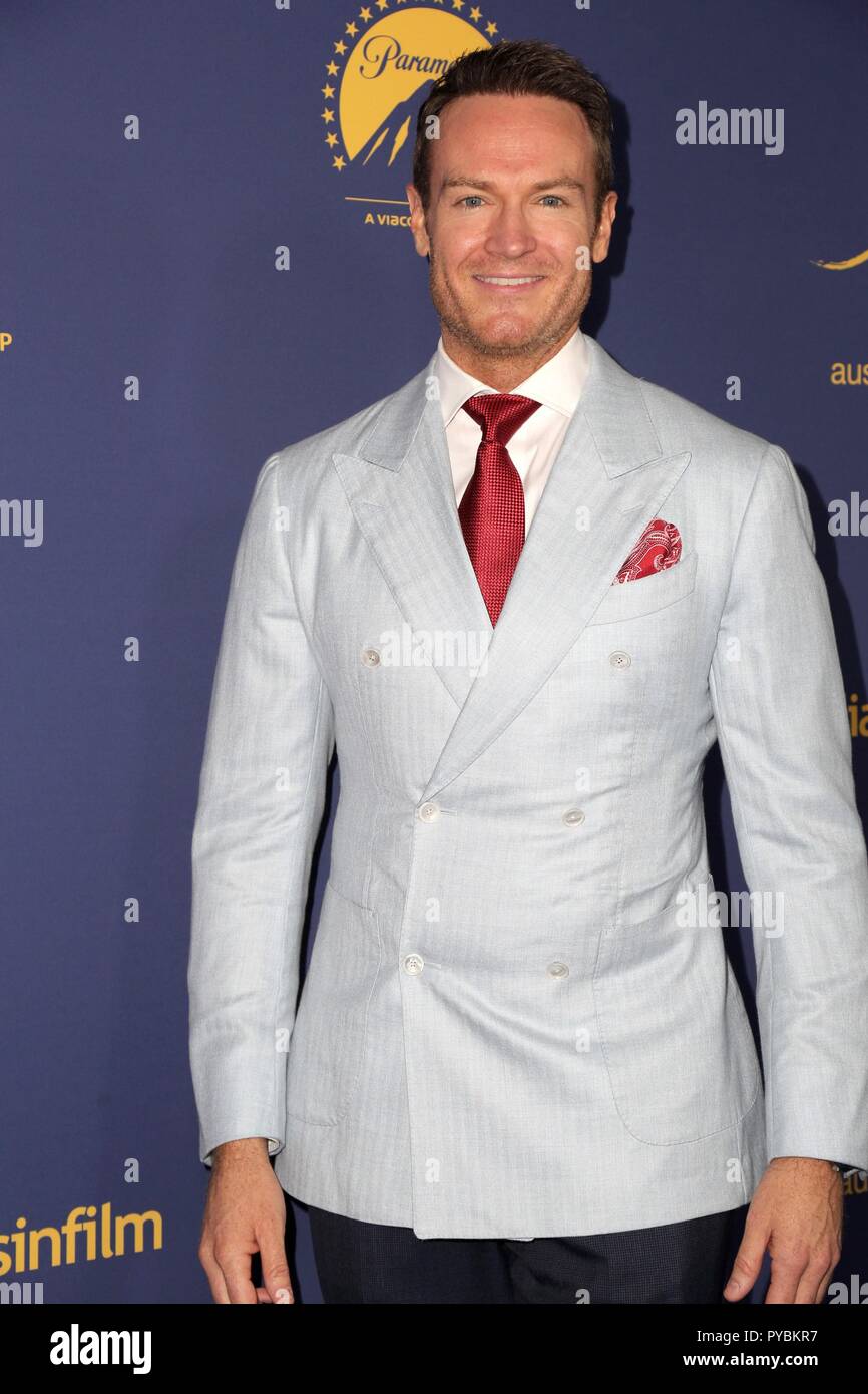 Los Angeles, CA, USA. 24th Oct, 2018. Josh Lawson at arrivals for 2018 ...