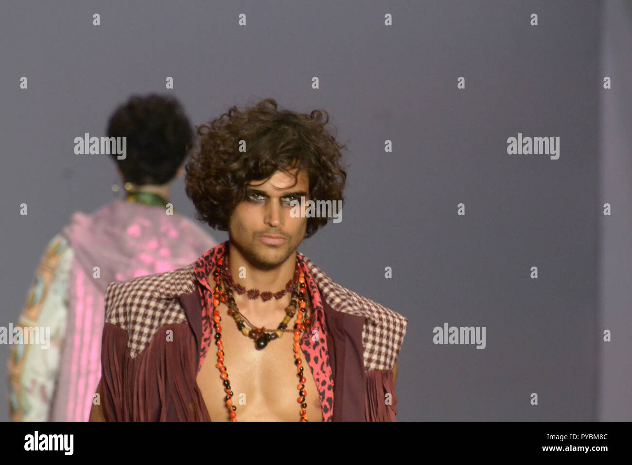 SÃO PAULO, SP - 26.10.2018: SPFW N46 - Parade of the brand João Pimenta ...