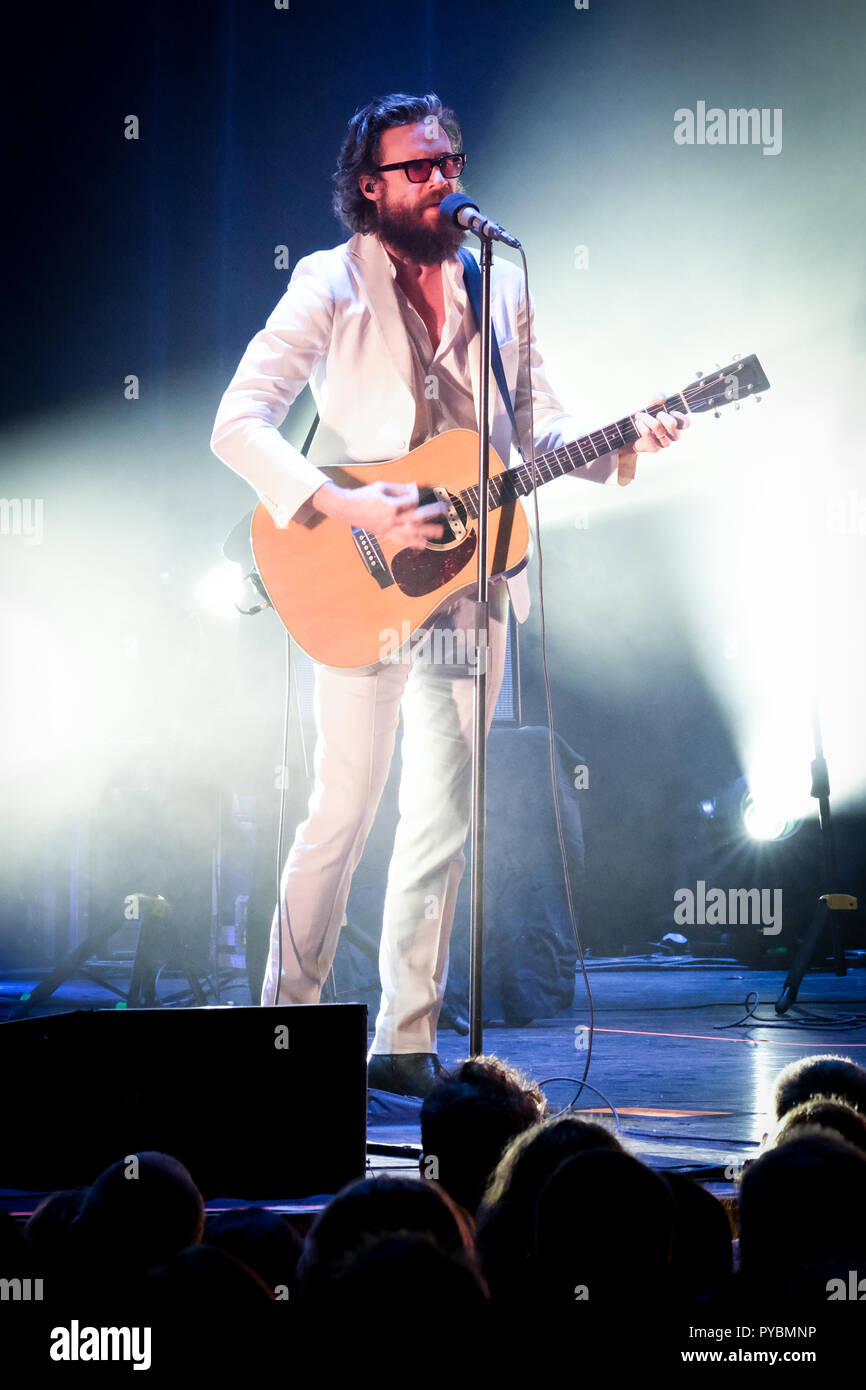 Father john misty acoustic guitar hi-res stock photography and images ...