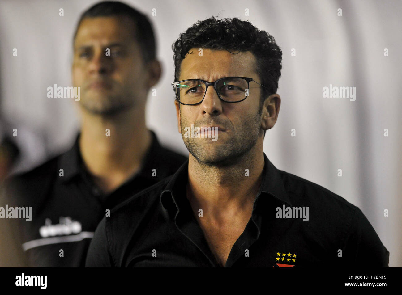 Rio De Janeiro, Brazil. 26th Oct, 2018. Alberto Valentim, during Vasco ...