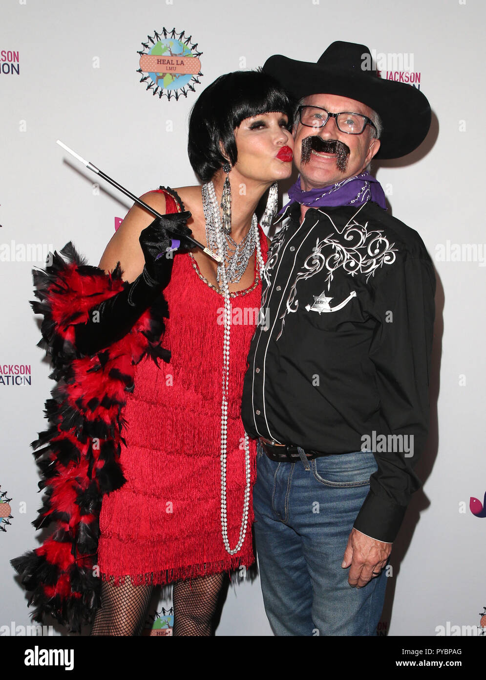 Encino, USA. 26th Oct, 2018. Janice Dickinson and Robert Gerner at the ...