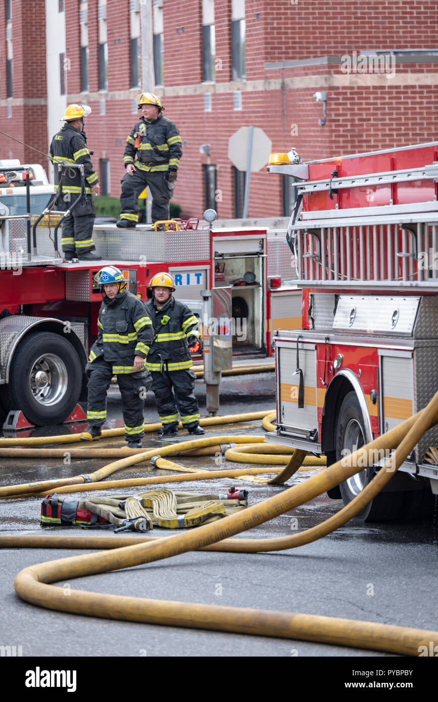 Philadelphia fire truck hi-res stock photography and images - Alamy