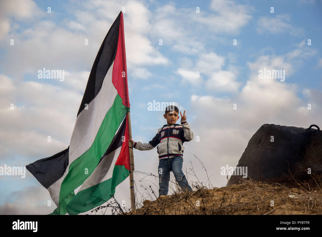 Children holding palestine flag hi-res stock photography and images - Alamy