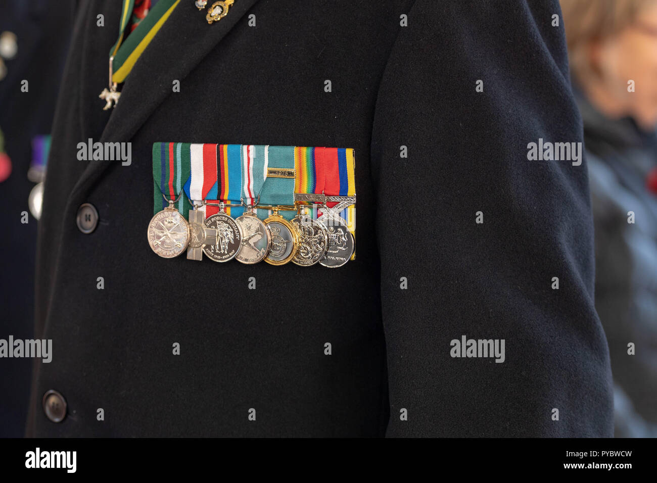 British military medals hi-res stock photography and images - Alamy