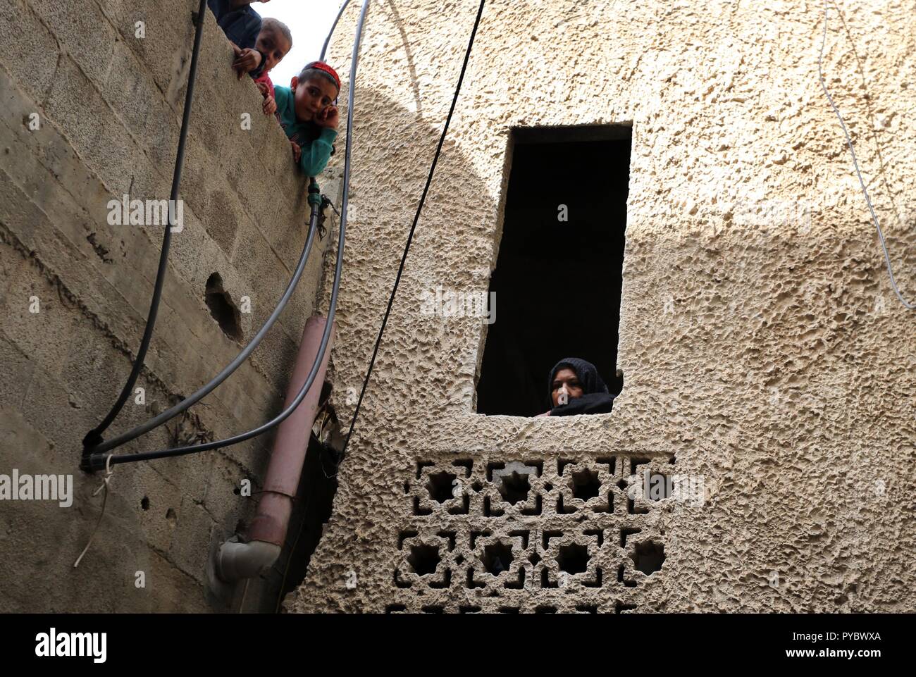 Khan Younis, Gaza Strip, Palestinian Territory. 27th Oct, 2018 ...