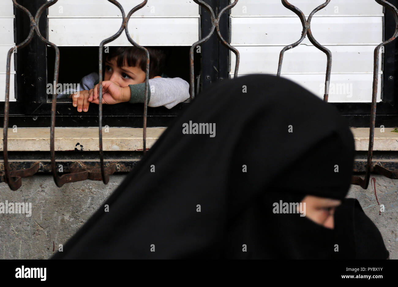 Khan Younis, Gaza Strip, Palestinian Territory. 27th Oct, 2018 ...