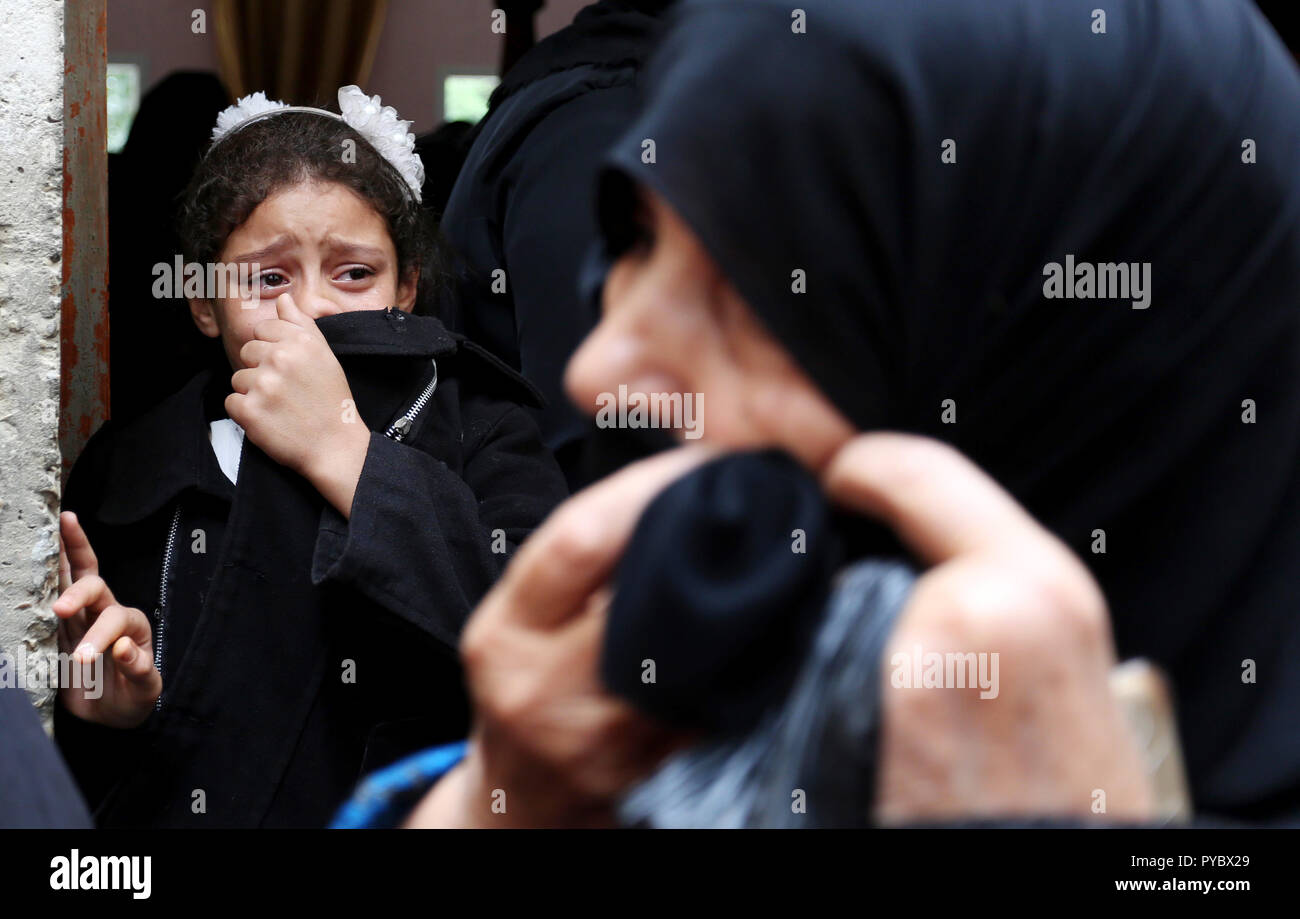Khan Younis, Gaza Strip, Palestinian Territory. 27th Oct, 2018 ...