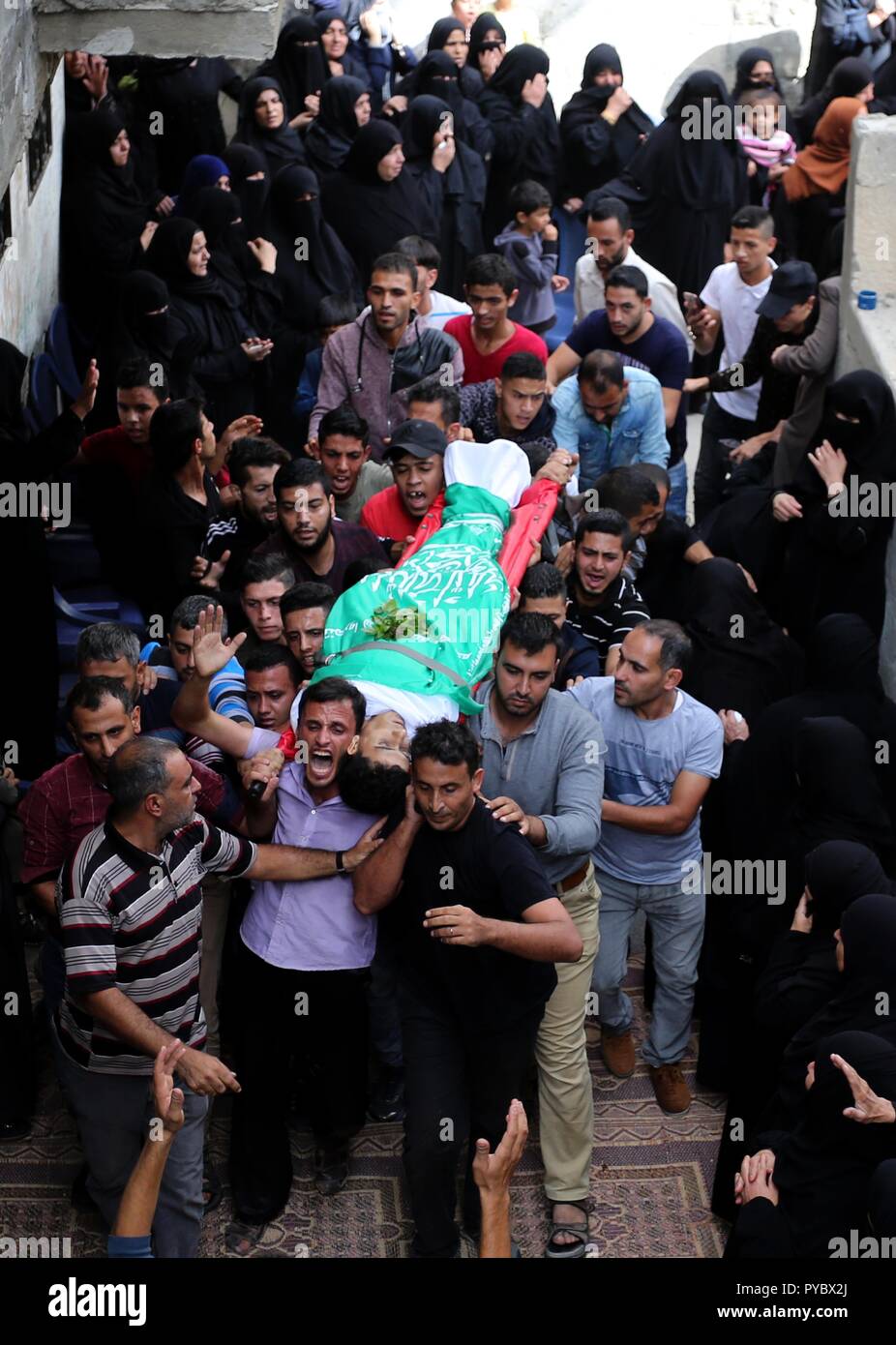 Khan Younis, Gaza Strip, Palestinian Territory. 27th Oct, 2018 ...