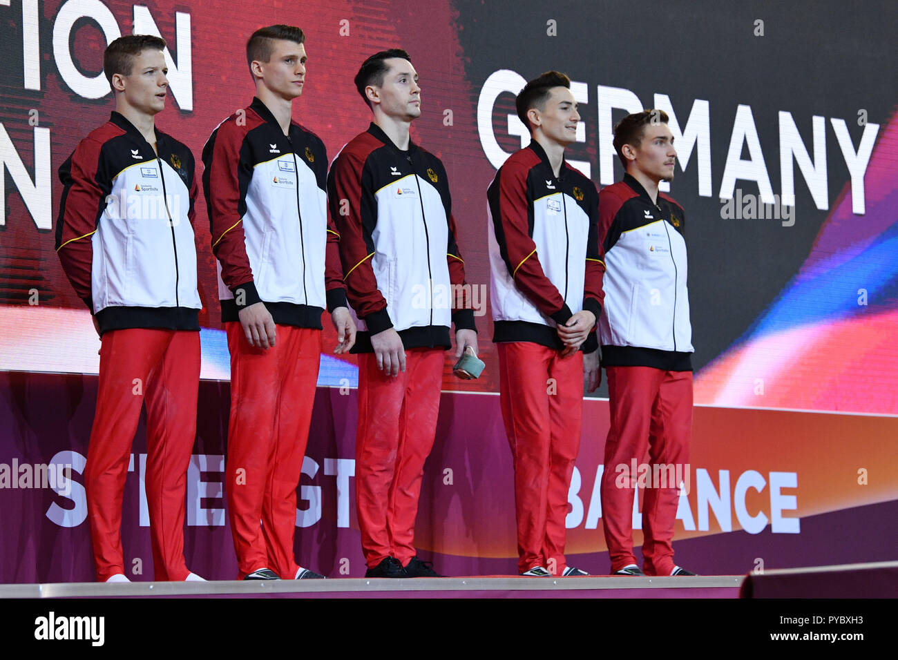 Germany team group (GER), October 26, 2018 - Artistic Gymnastics : The ...