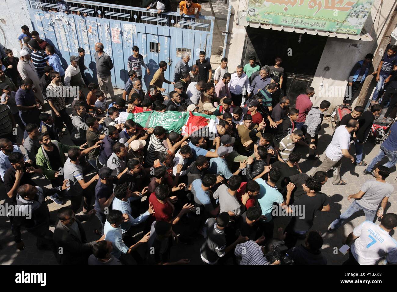 Khan Younis, Gaza Strip, Palestinian Territory. 26th Oct, 2018 ...