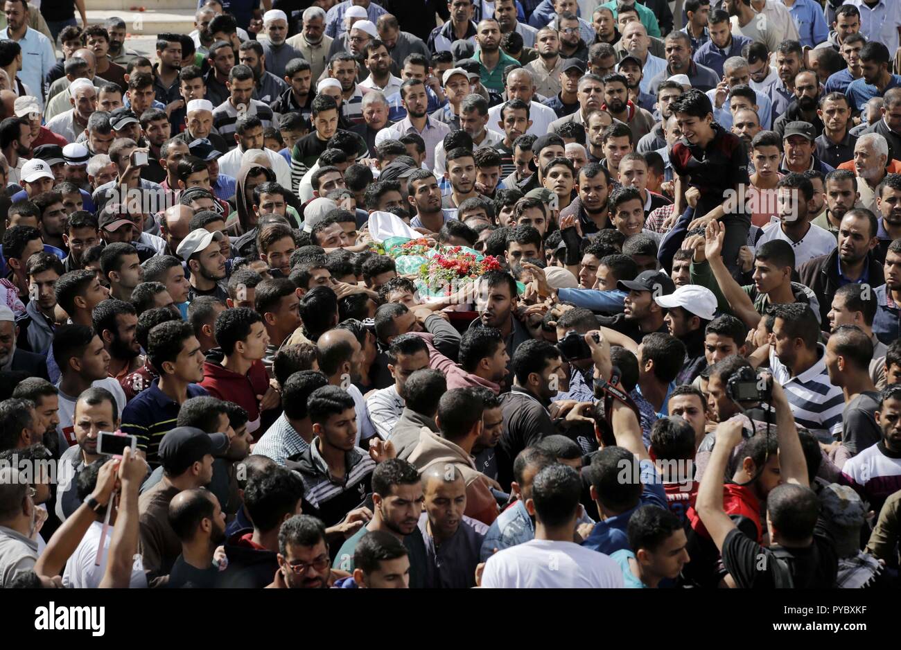 Khan Younis, Gaza Strip, Palestinian Territory. 26th Oct, 2018 ...