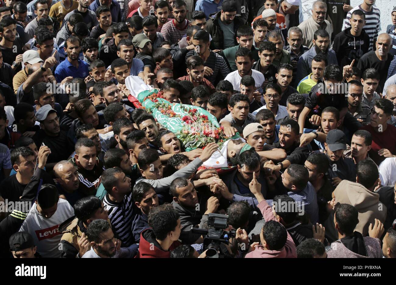 Khan Younis, Gaza Strip, Palestinian Territory. 26th Oct, 2018 ...