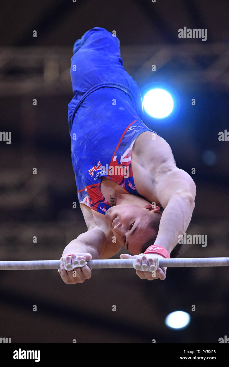 Brinn Bevan (GBR), October 26, 2018 - Artistic Gymnastics : The 2018 ...