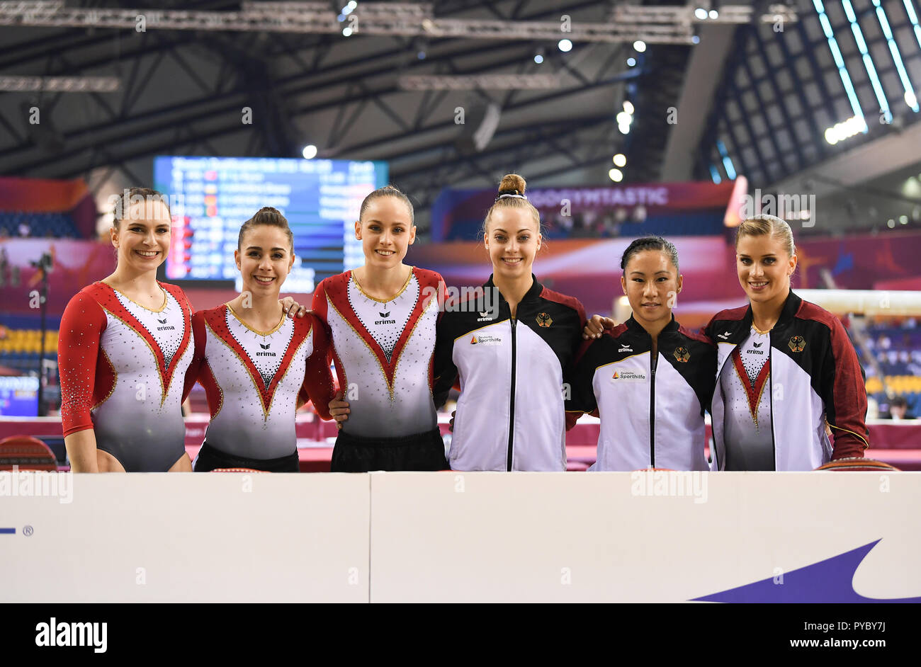 Doha, Katar. 27th Oct, 2018. Team picture, team picture Sophie Scheder ...