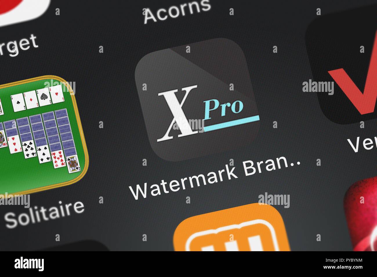London, United Kingdom - October 26, 2018: Screenshot of Daneco Ltd.'s ...