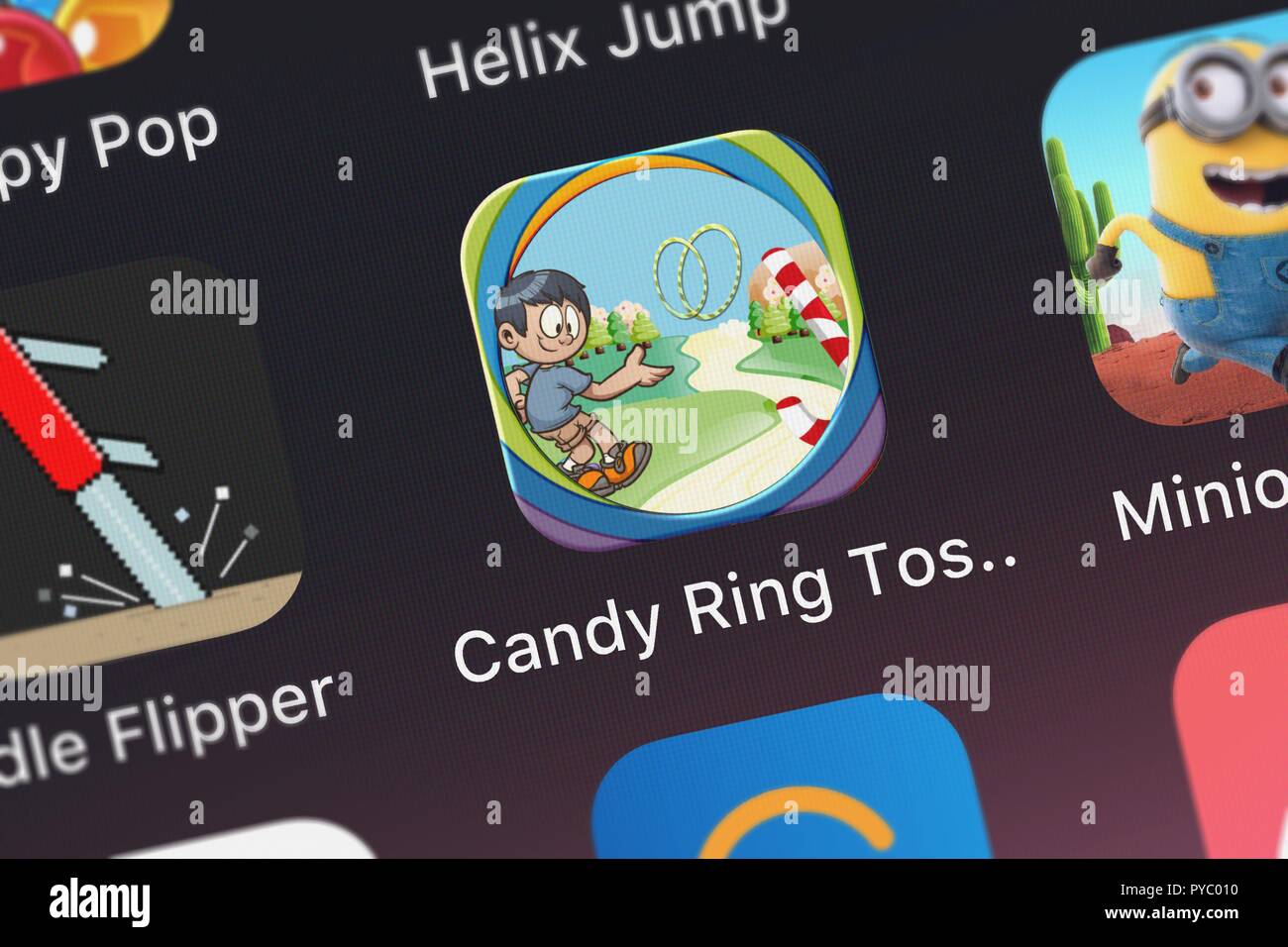 Candy ring toss adventure blast hi-res stock photography and images - Alamy