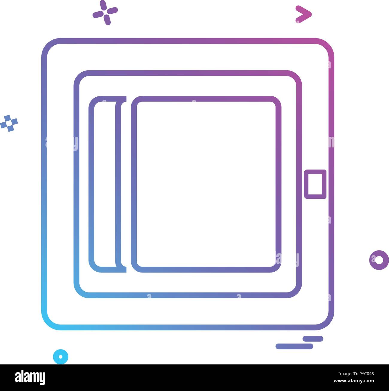 Corporate office icon design vector Stock Vector Image & Art - Alamy