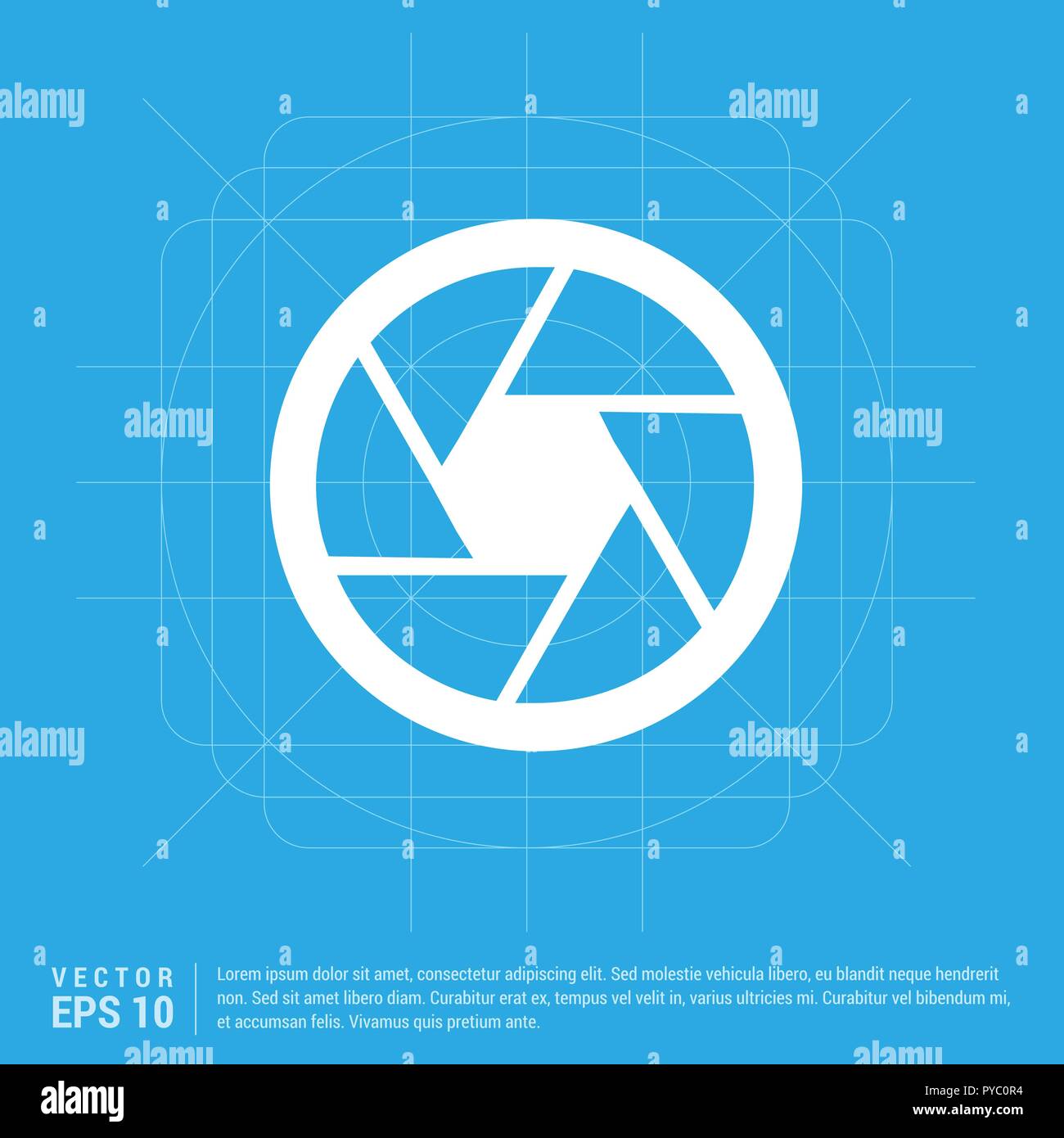 Camera Lens Icon Stock Vector Image & Art - Alamy