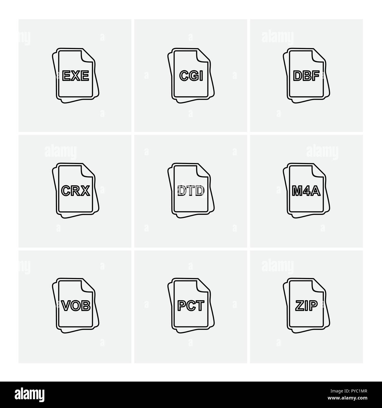 file type , files , documents , file , doc , ai , psd , pdf , png , jpg ...