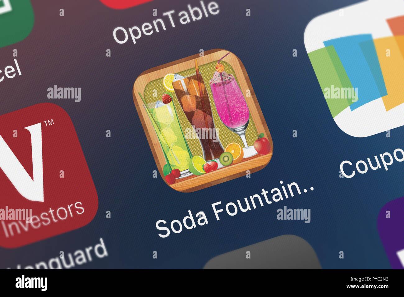 Soda pop fountain hi-res stock photography and images - Alamy