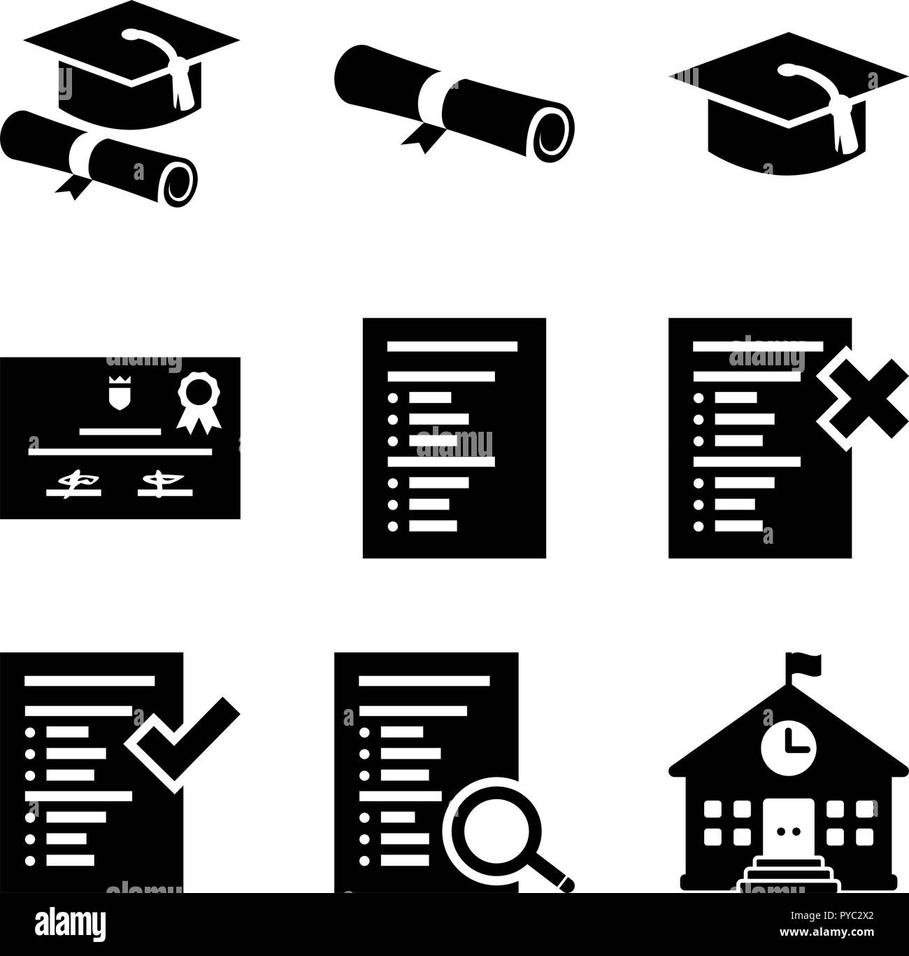 Folded certificate hi-res stock photography and images - Alamy