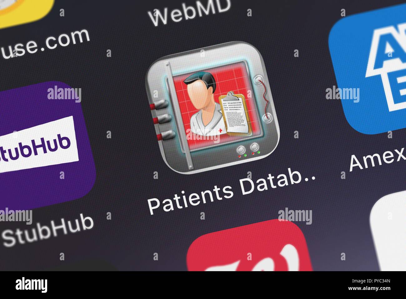 Patients database hd lite edition hi-res stock photography and images ...