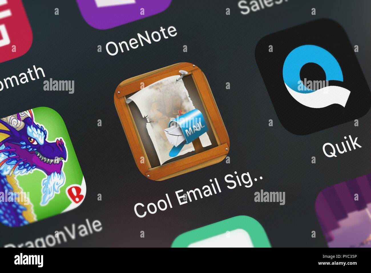 Cool email signatures free edition hi-res stock photography and images ...