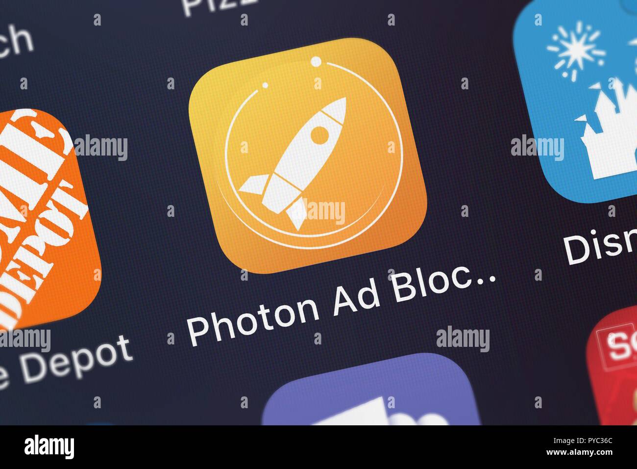 Photon ad blocker for private secret browser app hi-res stock ...
