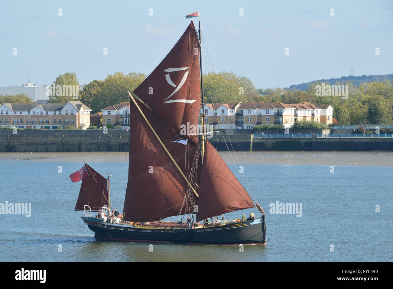 Thames sailing barge history hi-res stock photography and images - Alamy