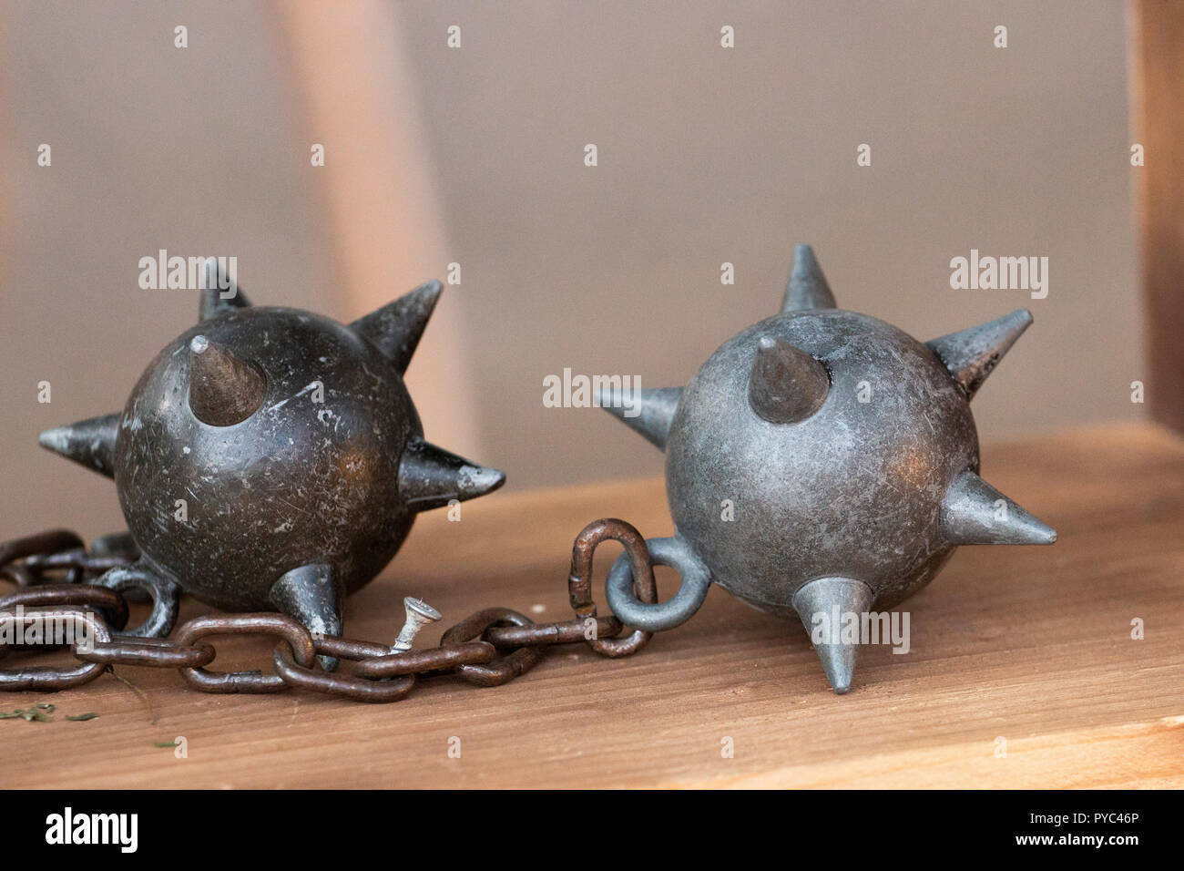 Medieval steel mace weapon hi-res stock photography and images - Alamy