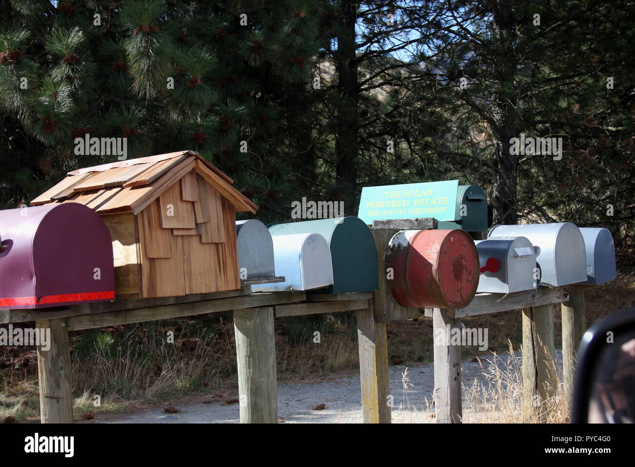 Rural post boxes hi-res stock photography and images - Alamy