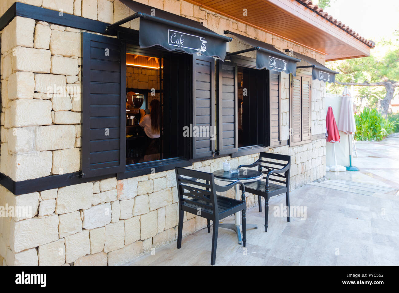 French style coffee shop Stock Photo - Alamy