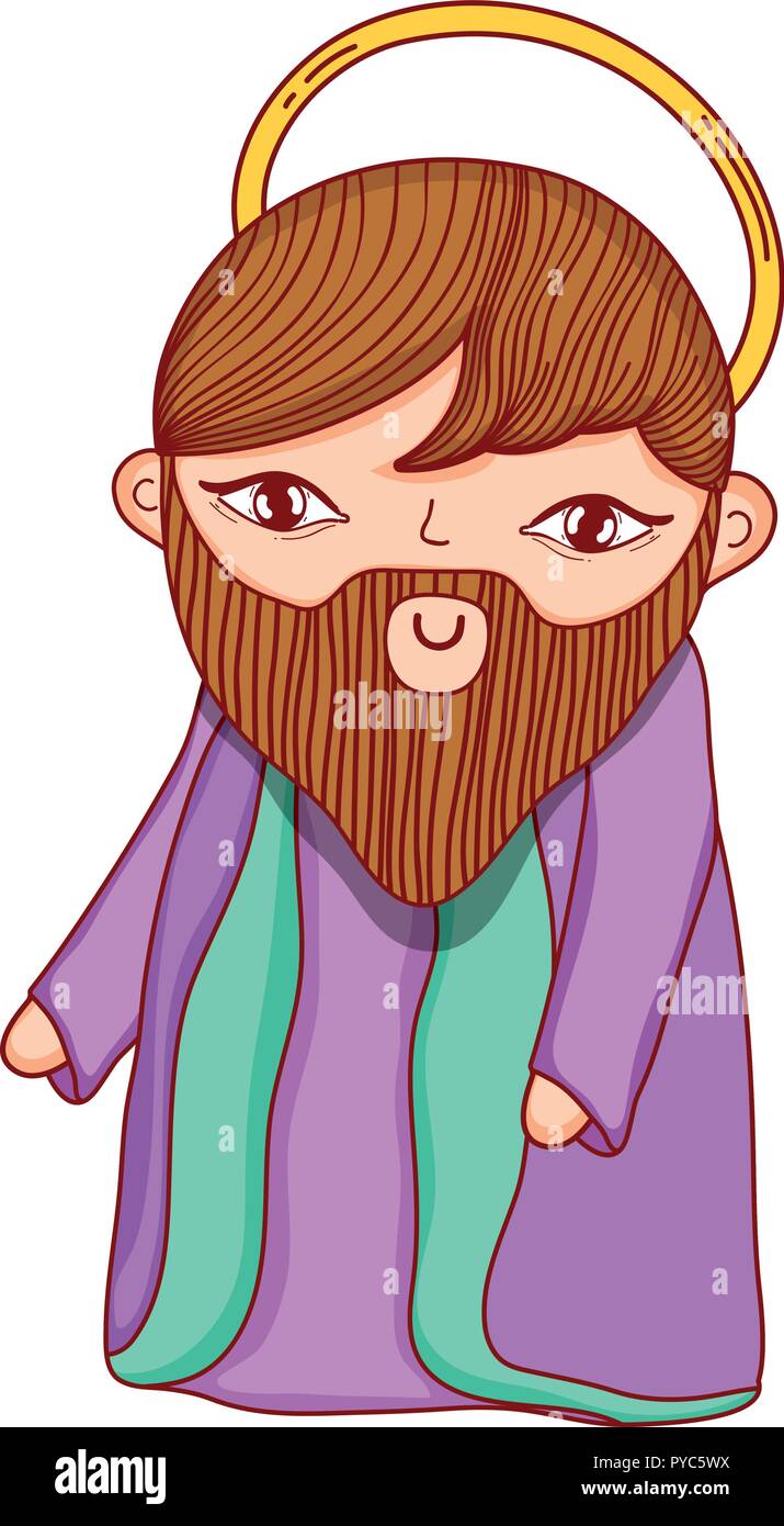 Jesus God Joseph Cartoon Design Stock Photos & Jesus God Joseph Cartoon ...