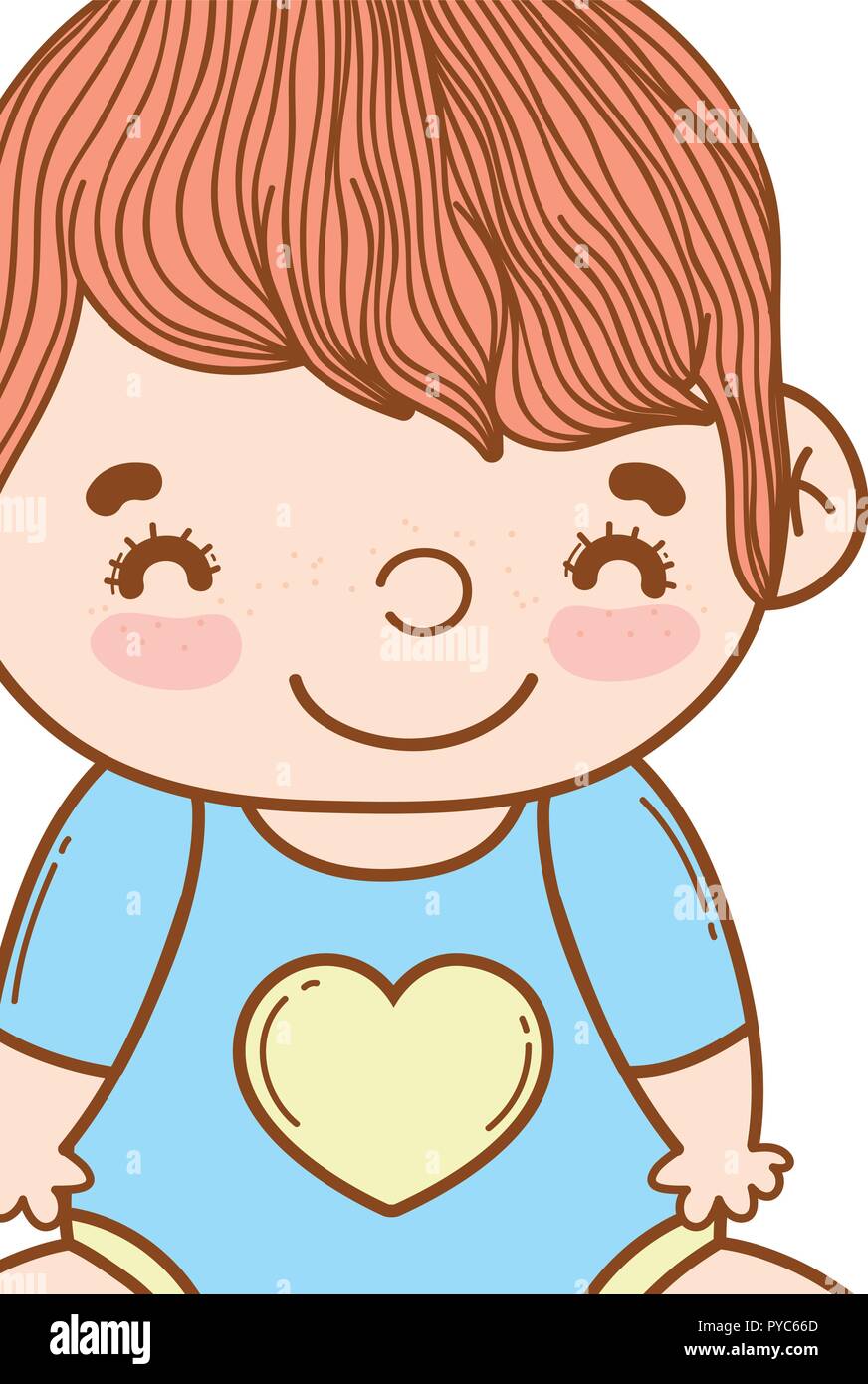 Cute baby cartoon Stock Vector Image & Art - Alamy