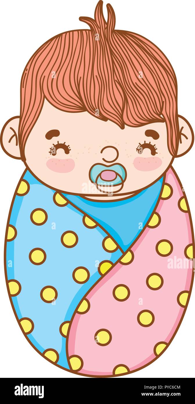 Cute baby cartoon Stock Vector Image & Art - Alamy
