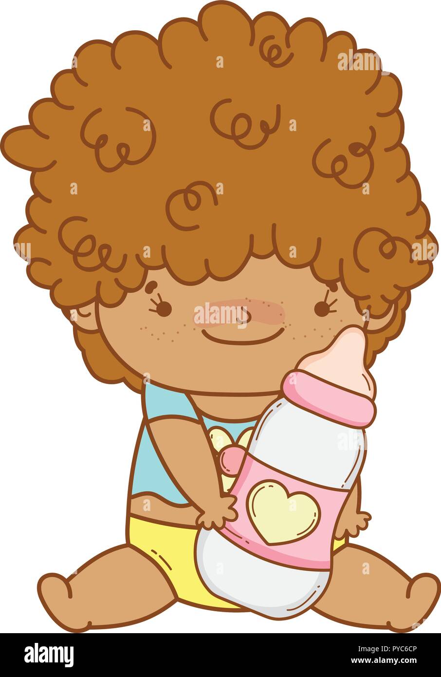 Cute baby cartoon Stock Vector Image & Art - Alamy