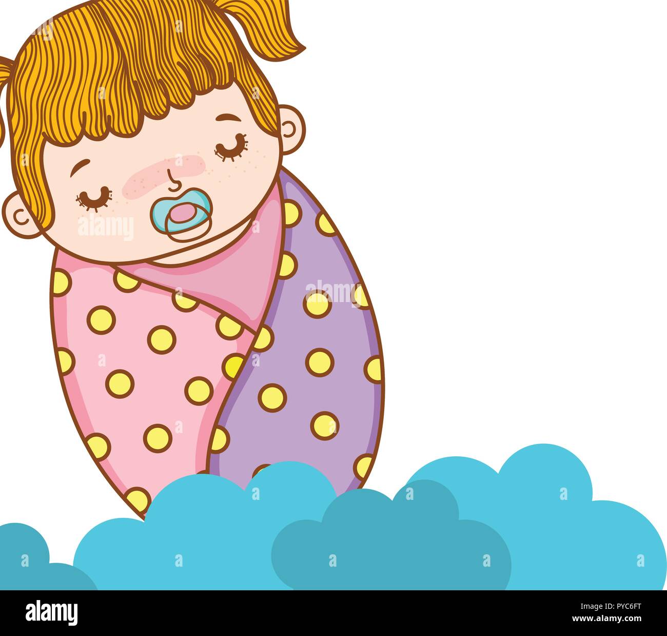Baby cartoon hi-res stock photography and images - Alamy