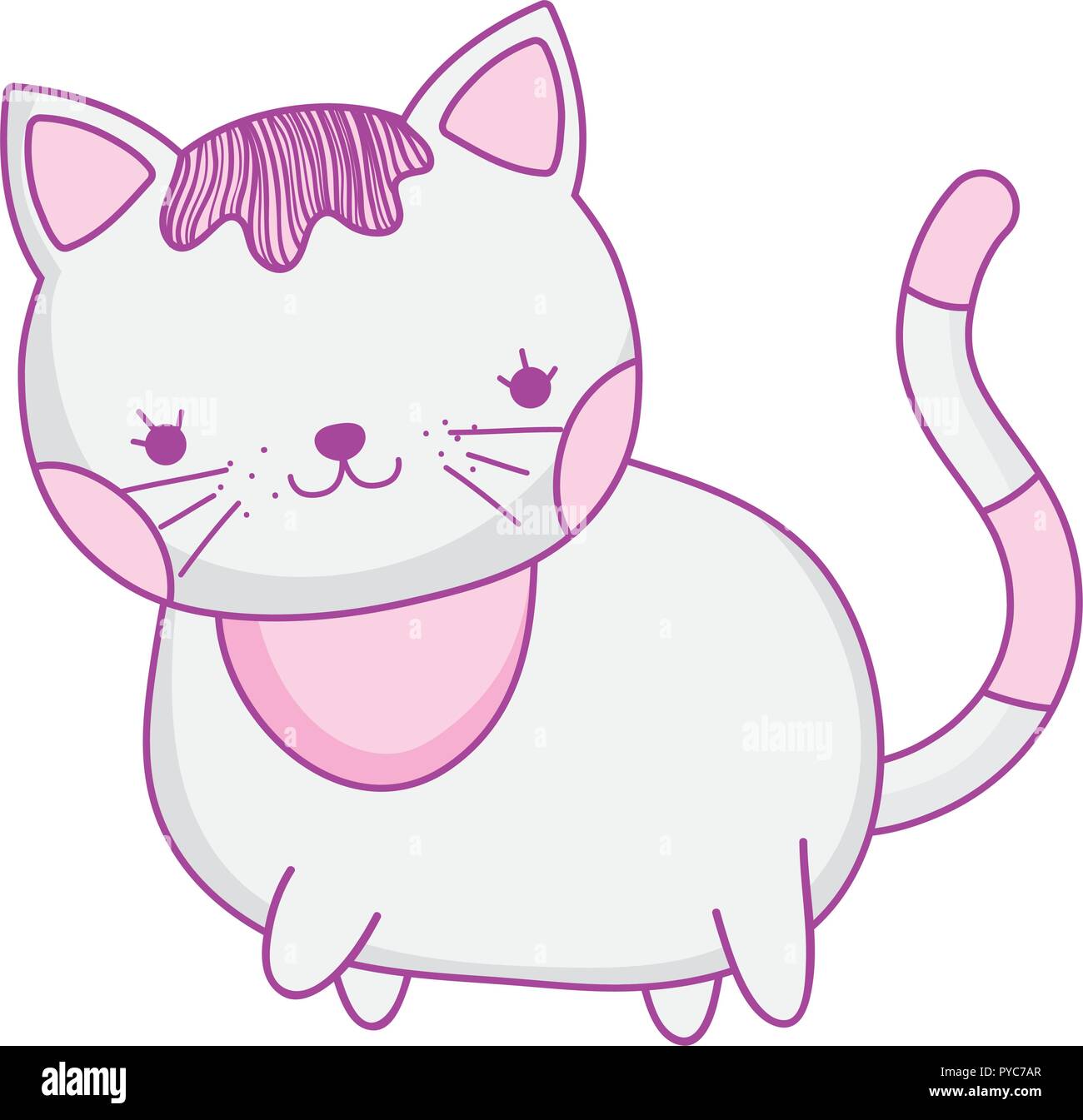 kitty cat cartoon Stock Vector Image & Art - Alamy