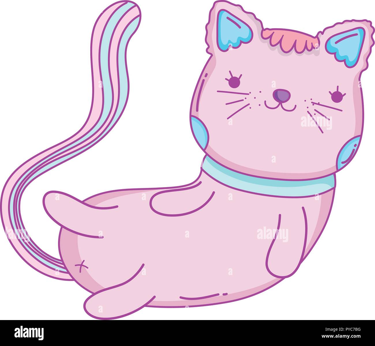 kitty cat cartoon Stock Vector Image & Art - Alamy