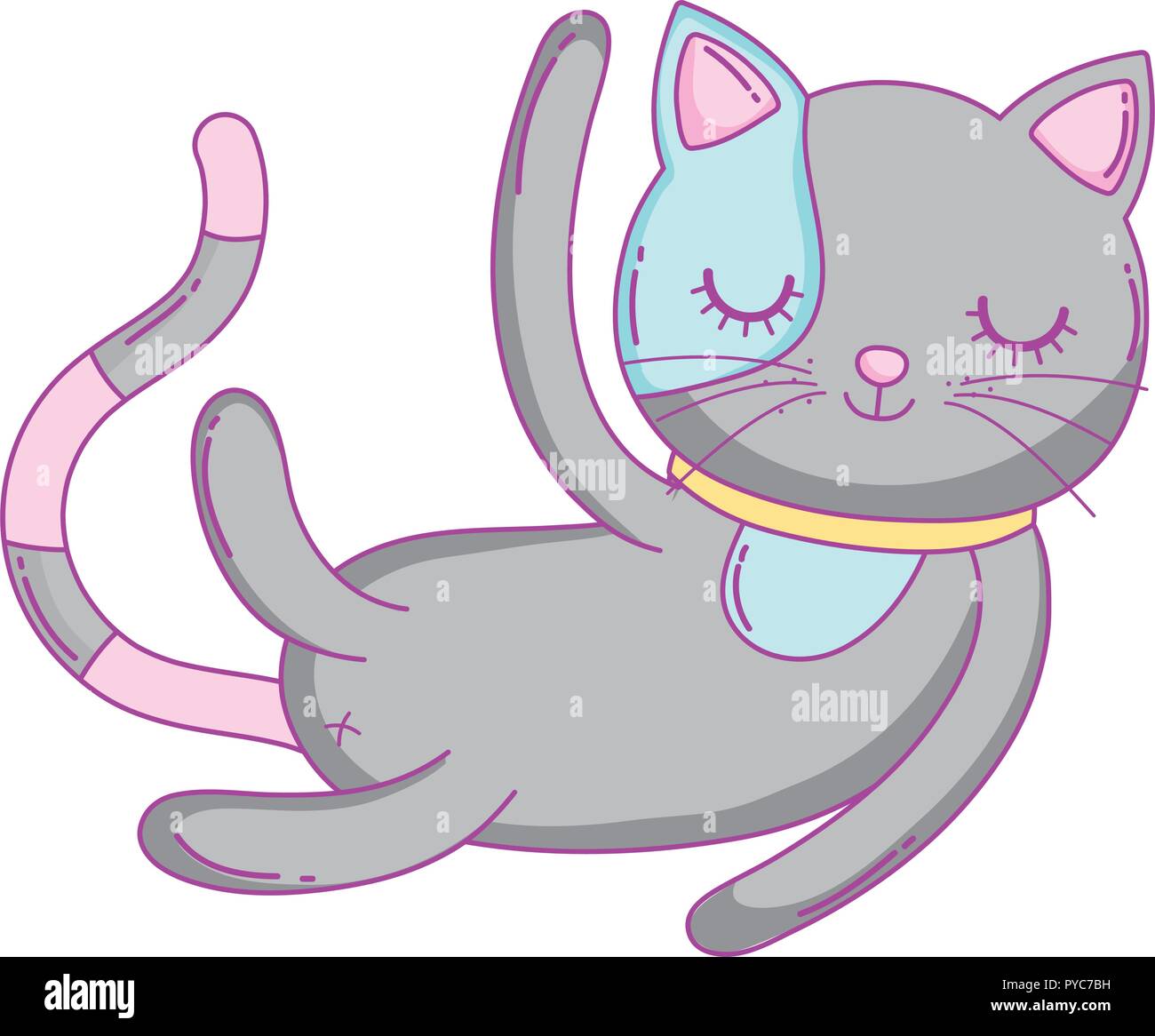kitty cat cartoon Stock Vector Image & Art - Alamy