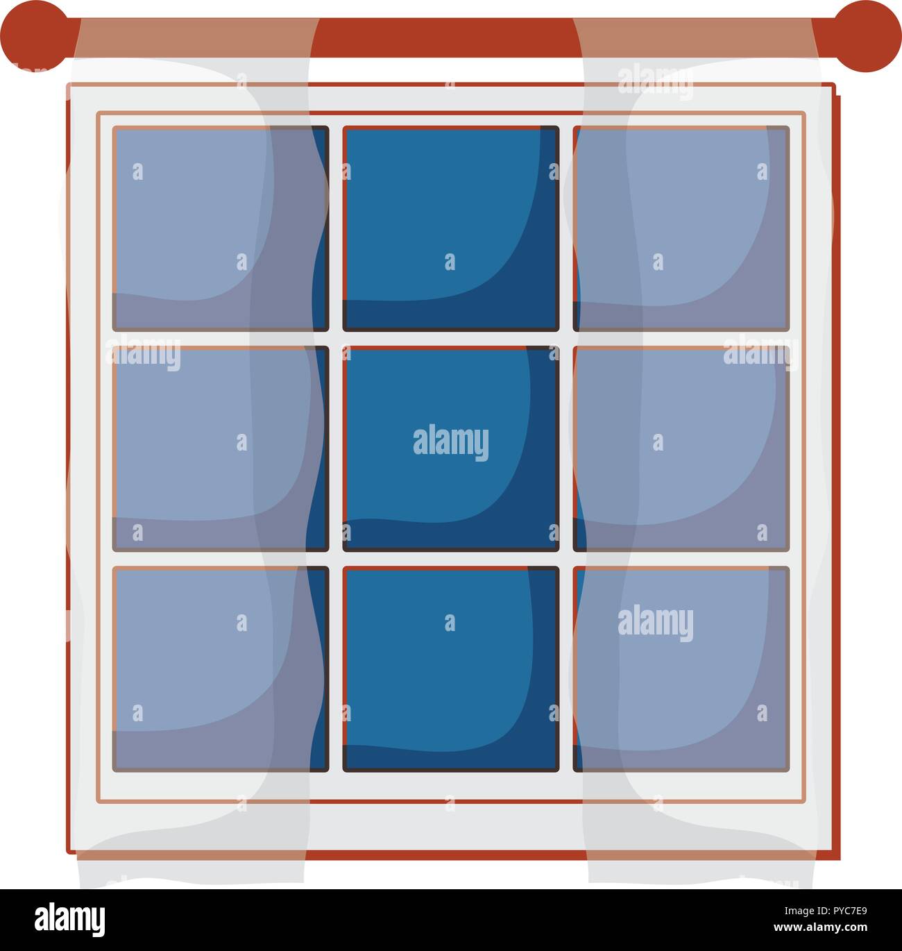 house window vector Stock Vector Image & Art - Alamy