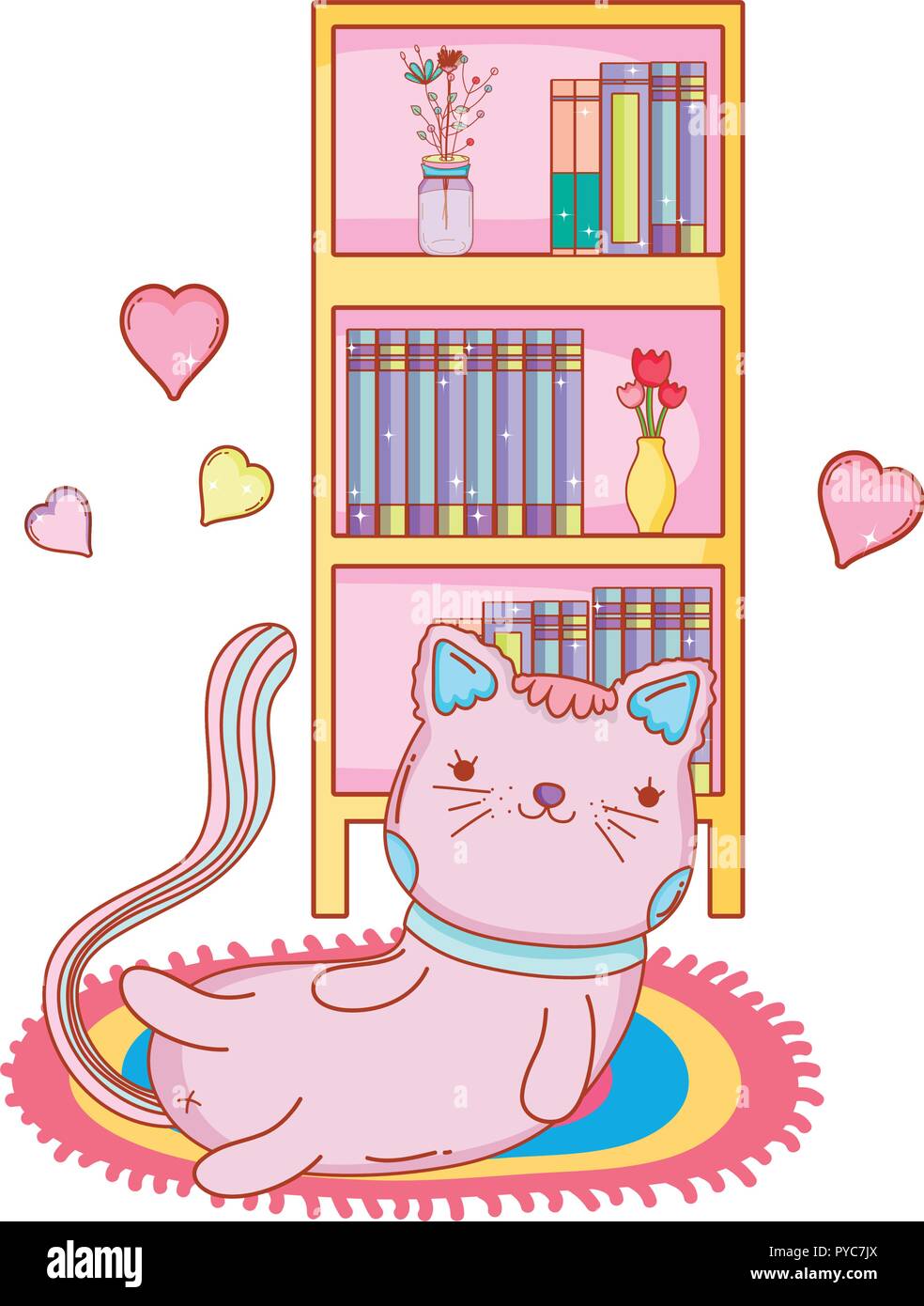 kitty cat cartoon Stock Vector Image & Art - Alamy
