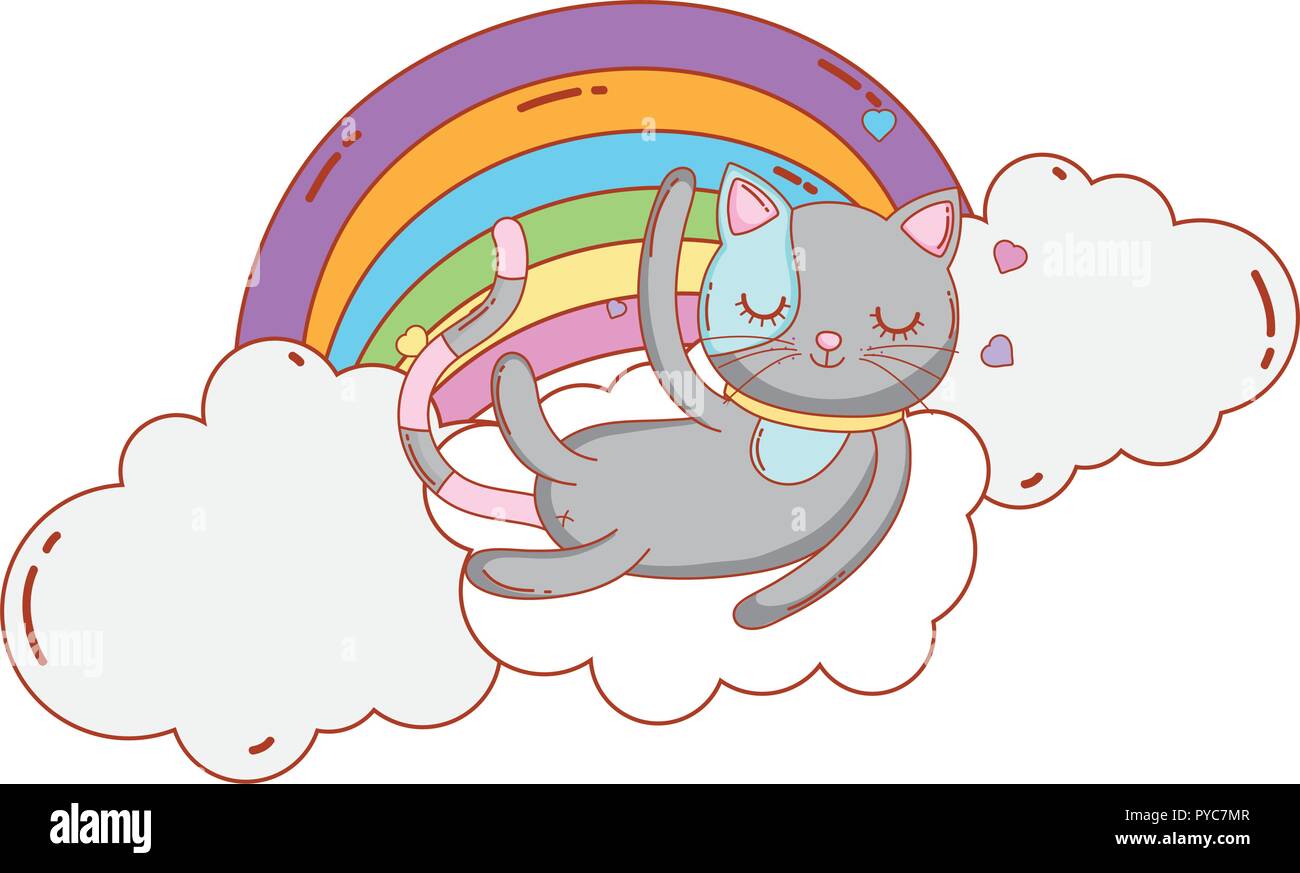 kitty cat cartoon Stock Vector Image & Art - Alamy