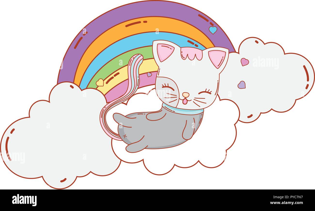 kitty cat cartoon Stock Vector Image & Art - Alamy