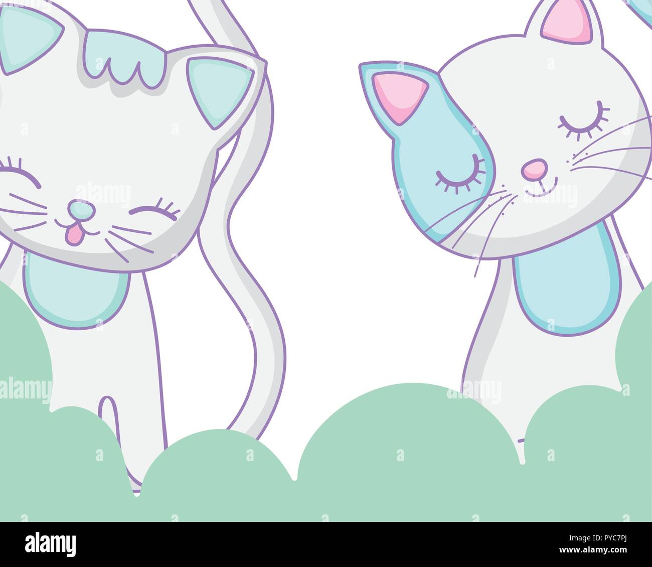 kitty cat cartoon Stock Vector Image & Art - Alamy