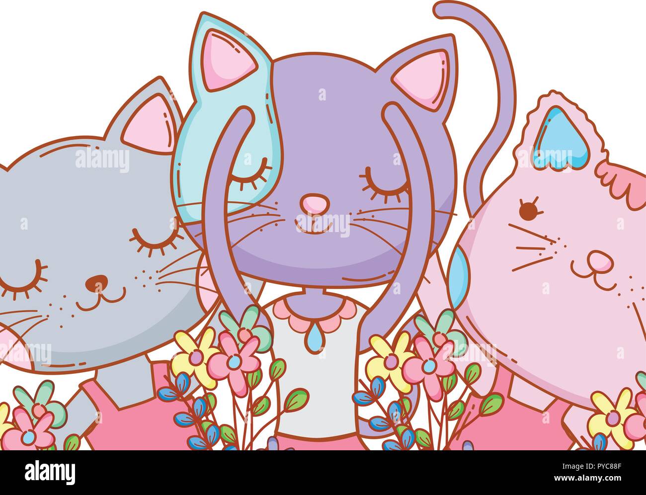 Graceful ballet dancer posing Stock Vector Images - Alamy