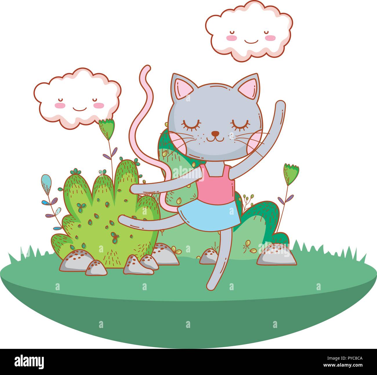 Ballerina cat hi-res stock photography and images - Alamy