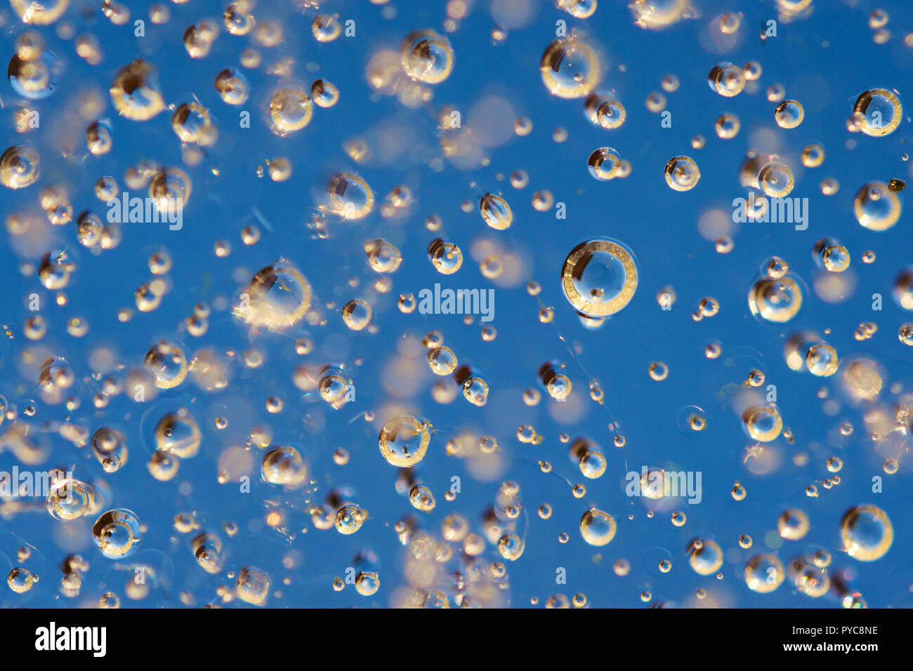 Ice texture with bubbles of air. Winter background Stock Photo - Alamy