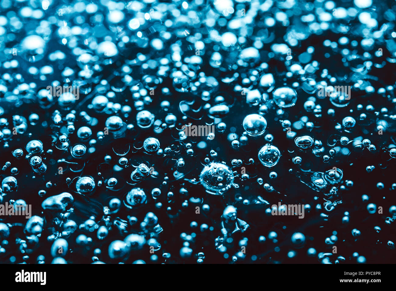 Ice texture with bubbles of air. Winter background Stock Photo - Alamy